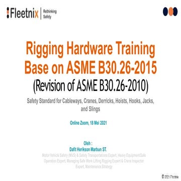 Rigging hardware base on asmeb30 26 2015 material fleetnix | PDF