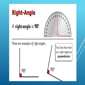 Right angles Y2 | PPT