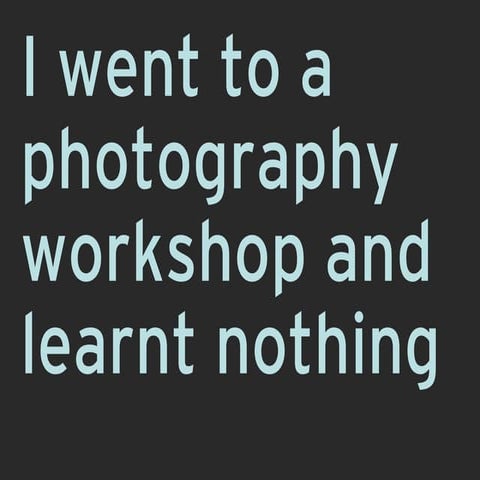 A Framework for Learning Photography | PDF