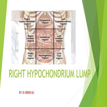 Right hypochondrium lump[1] | PPT