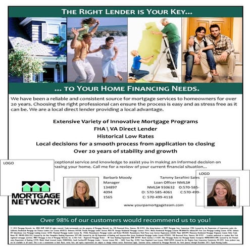 Right lender for home financing flyer2 | DOC | Business | Business and ...