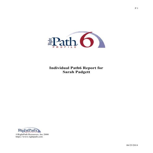 Right path 6 profile pdf | PDF