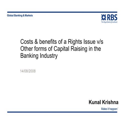 Rights Issue | PDF