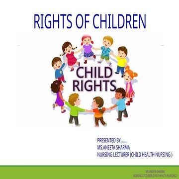 RIGHTS OF CHILDREN .pptx