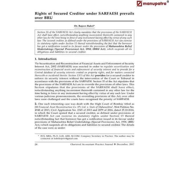 Overview of capital market | PDF