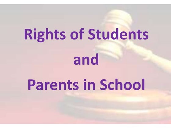 Student Rights and Responsibilities | PDF