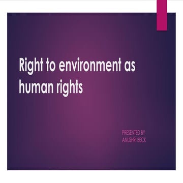 Right to environment as human rights.pdf