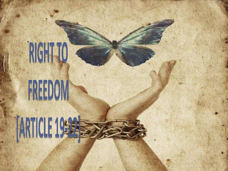 Right to freedom