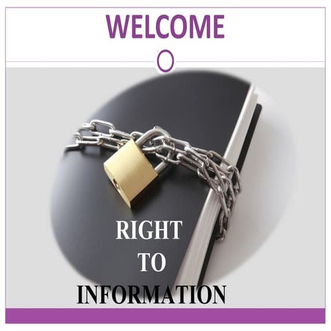 Right to Information Act_RTI | PPT