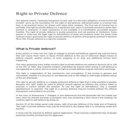 Right to Private Defence.pdf