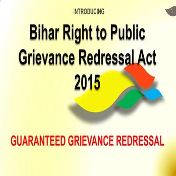 Right to public grievance | PDF