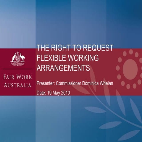 Fair Work Australia: Right to Request Flexible Working Arrangements | PDF