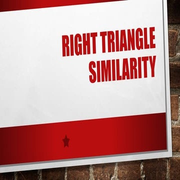 Right triangle similarity presentation.pptx