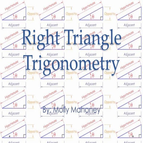 Right triangle trigonometry | PPTX