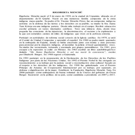 Rigoberta Menchú 1 CEIP Andrés Bernáldez | ODP