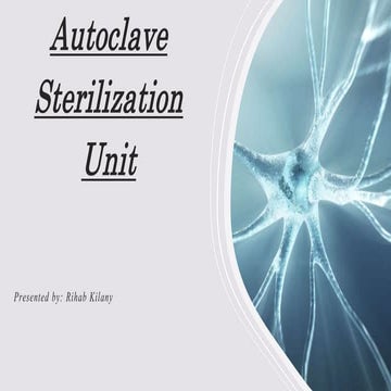 Autoclave | PPTX