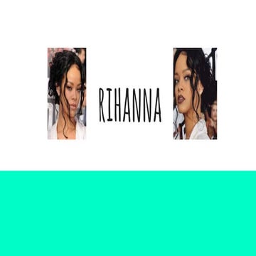 Rihanna | PPTX