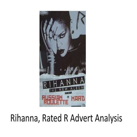 Rihanna rated r | PPTX