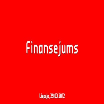 Finansējuma piesaiste, Rihards Gailums, Veritweet | PDF