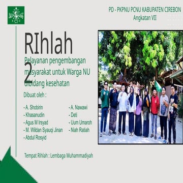 KEGIATAN RIHLAH 2 ORMAS ISLAM MUHAMMADIYAH.pptx