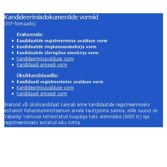 Riigikogu Valimised Ppt