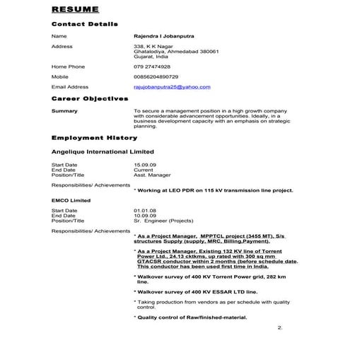 Rajendra Jobanputra | DOC