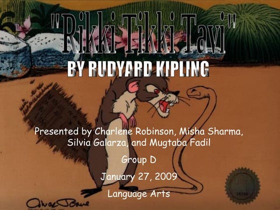 Rikki tikki-tavi Vocabulary | PPT | Books and Literature
