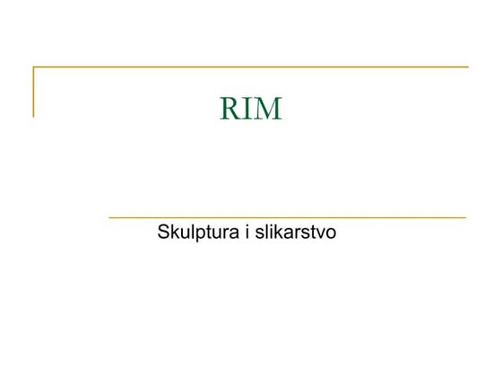 Rimsko Carstvo između starog i srednjeg vijeka | PPT