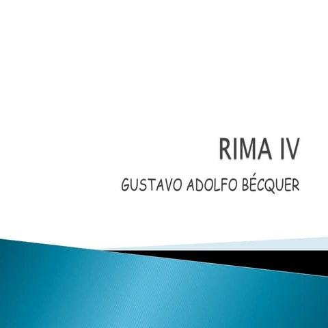 BéCquer Rima Iv | PDF