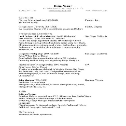 Kristina Korzan's Resume | PDF