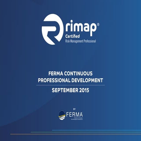 rimap Continuous Professional Development | PDF