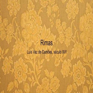 Rimas, Luís Vaz de Camões.pptx