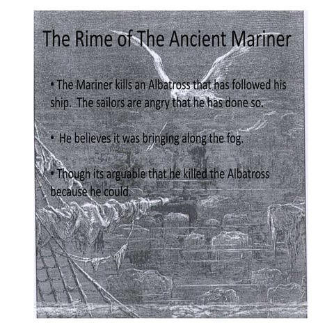 Rime of the ancient mariner | PPTX