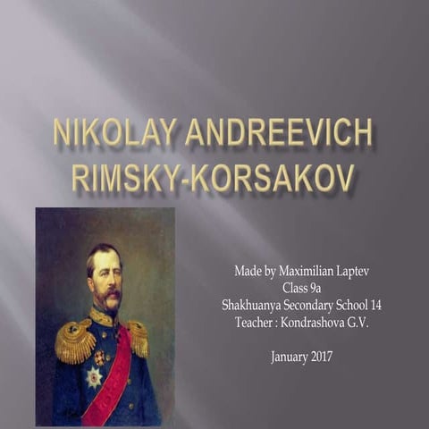 Rimsky korsakov | PPTX