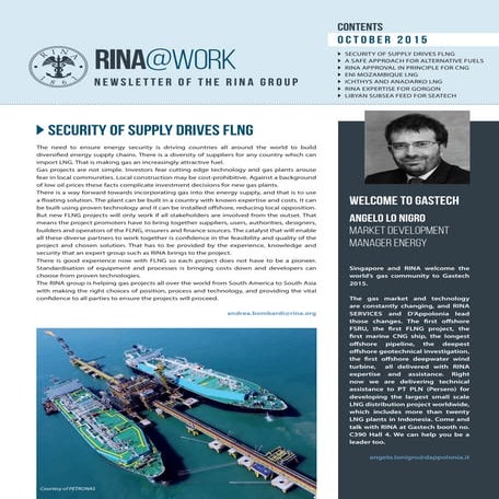 RINA@WORK 3/2015 | PDF