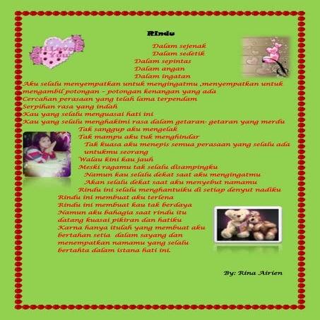 Rindu | PDF
