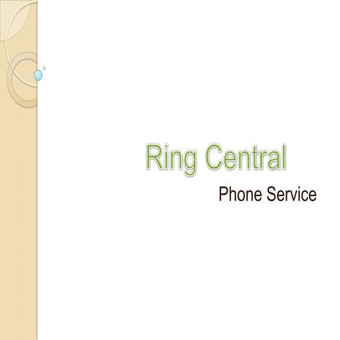 Ring central | PPT
