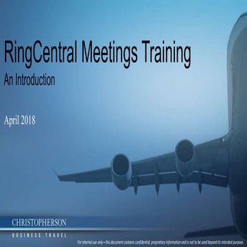 Ring central meetings | PPTX