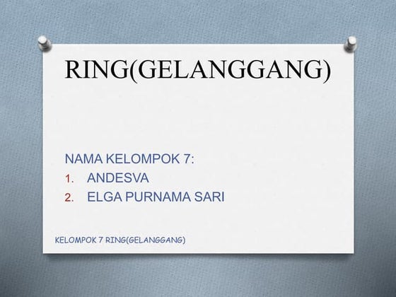 PPT Struktur Aljabar | PPT