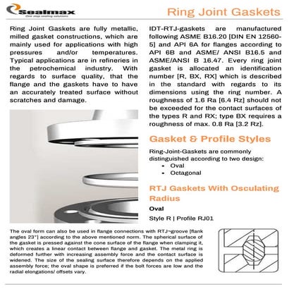 Ring joint gaskets | PDF