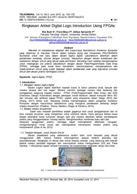 Digital logic introduction using fpg as | PDF