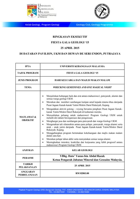 Ringkasan eksekutif | PDF