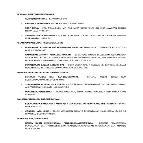 Ringkasan pengisian file ppb | DOC