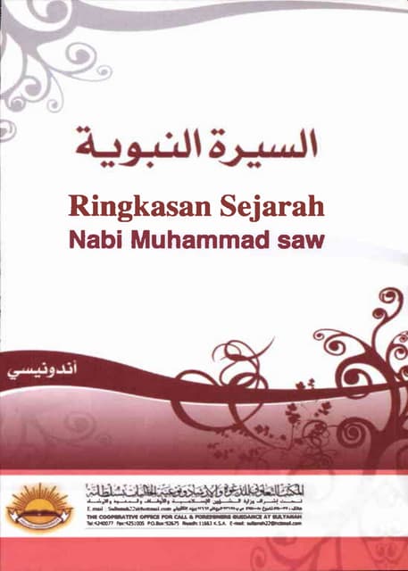 Sejarah ringkas nabi muhammad saw sejak lahir sampai wafat | PDF