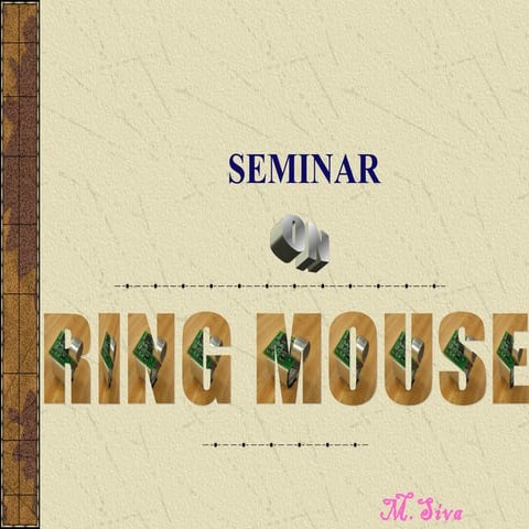 Ring mouse | PPT