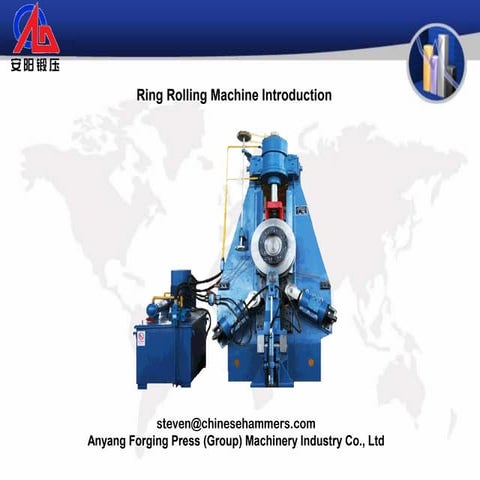 Ring rolling machine | PPT