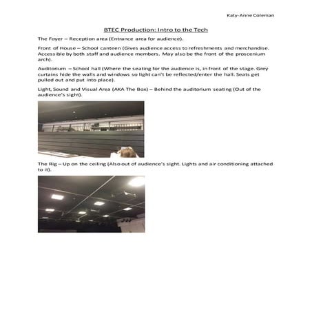 Presentación parts of a theatre | PPTX