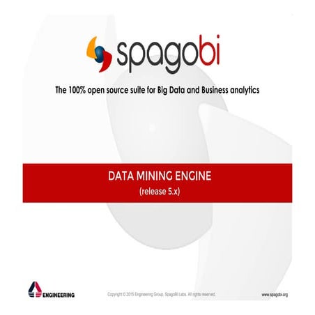 Data Mining with SpagoBI suite | PDF