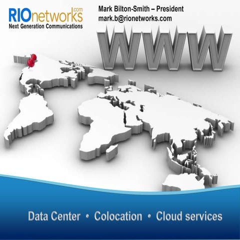 Rio Networks Carrier Neutral Colocation Facility | PPTX