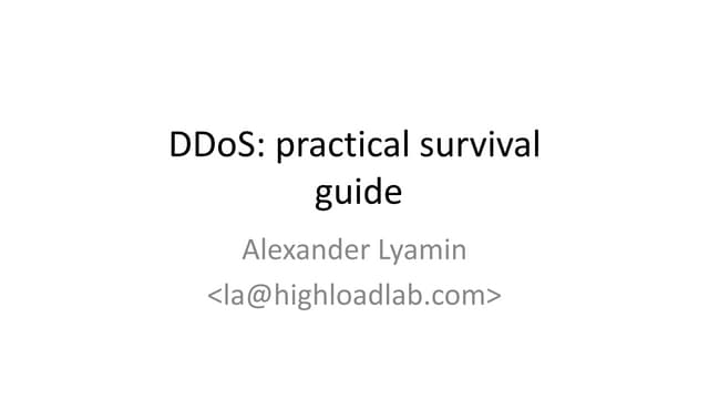 Lightning Talk Proposal Ppt